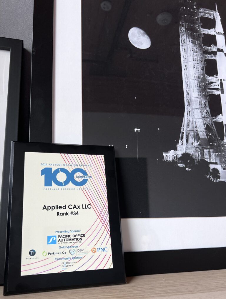 Applied CAx awarded one of Portland’s Fastest-Growing Private 100 ...