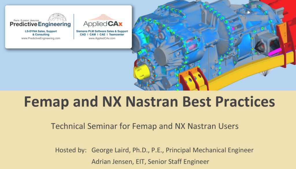Simcenter Femap and Nastran Resources | Applied CAx