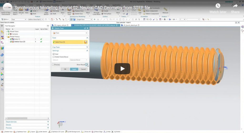NX CAD Resources | NX CAD Software Help | Applied CAx
