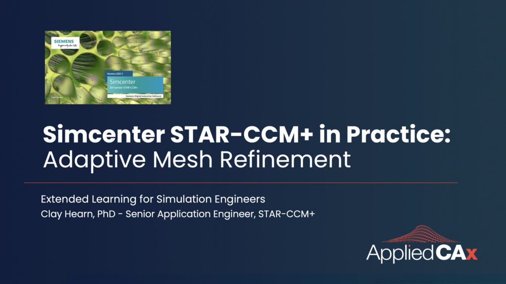 Simcenter STAR-CCM+ Siemens Resources | Applied CAx