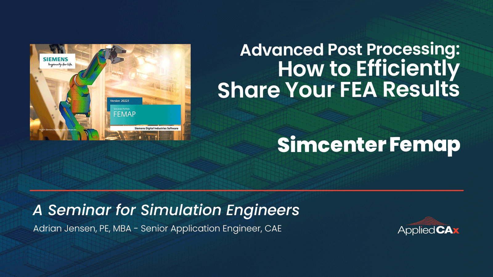Siemens Digital Industries Software Resources | Applied CAx