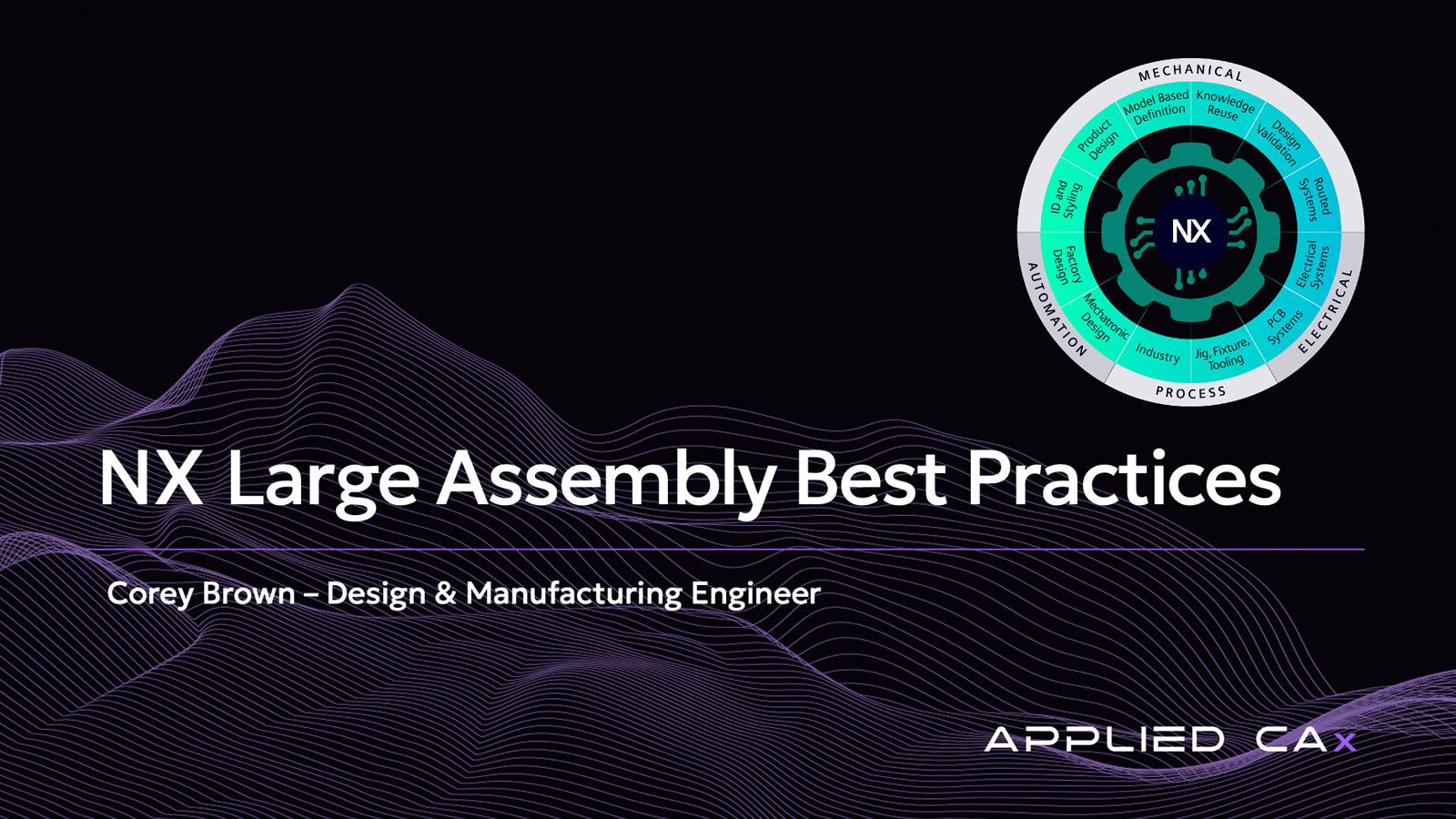 NX Large Assembly Best Practices | Applied CAx